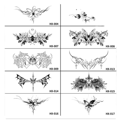 中国草本果汁纹身贴性感刺青