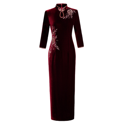 2025新款旗袍妈妈日常可穿