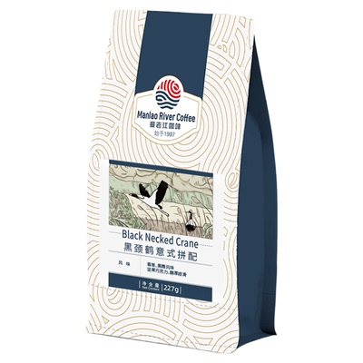 曼老江黑颈鹤意式拼配咖啡豆227g
