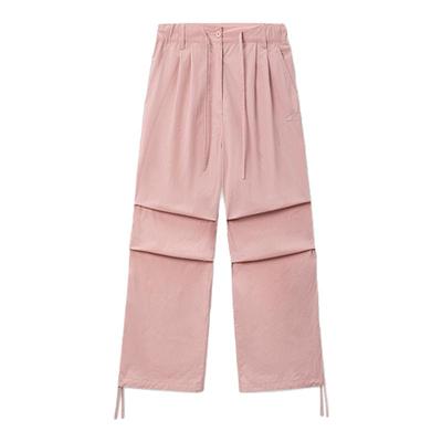 STARTERS梭织长裤2025夏季新款纯色男生运动休闲女生宽松百搭裤子