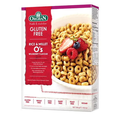 澳冠无麸质谷物圈无蛋奶无小麦