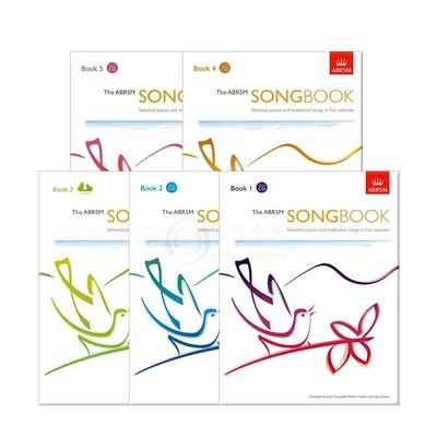 英皇歌曲集全套共五册ABRSM