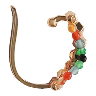 Dare买手店 LHwindsor温莎碎金珠串组合耳骨夹无耳洞原创小众设计