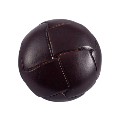 TTT圆形真皮编织纽扣风衣扣子