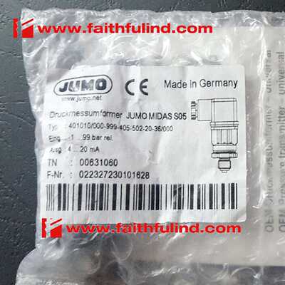 议价Jumo 43012750 久茂全新压力传感器 MIDAS S05 401010/000-48