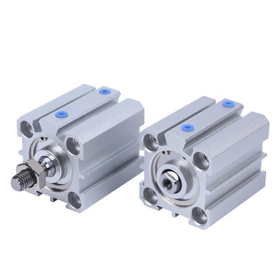 气动小型薄型气缸外牙SDA20/25/32/40/50/63/80/100X10X20X30X50B