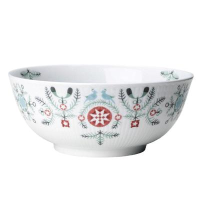 瑞典rorstrand冬季盘水杯陶瓷碗