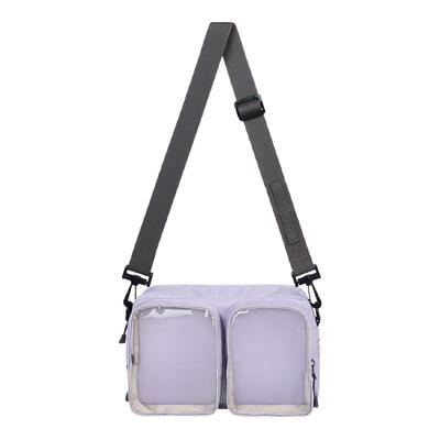 Qminica痛包17cm娃娃包斜挎大容量单肩斜挎包多功能邮差包