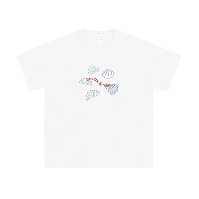 BreatheRelax呼吸放松 烘焙图案 夏天舒适好看的凉感短袖T恤