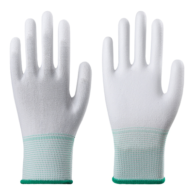 薄款尼龙胶皮PU涂指涂掌劳保手套