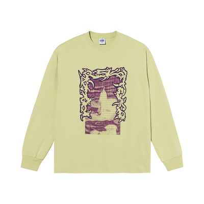 PolarSkateCo男女美式长袖T恤