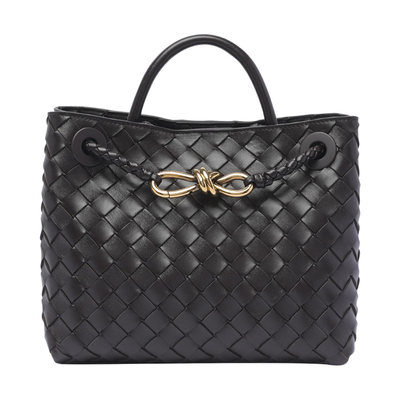 BOTTEGA VENETA 女士andiamo小号棕色手提包26早春新款意大利代购