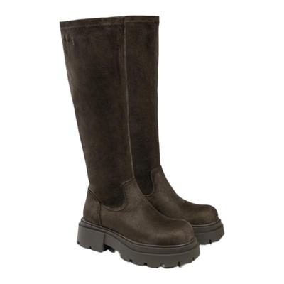 靴子女靴长靴高筒瘦瘦靴弹力靴