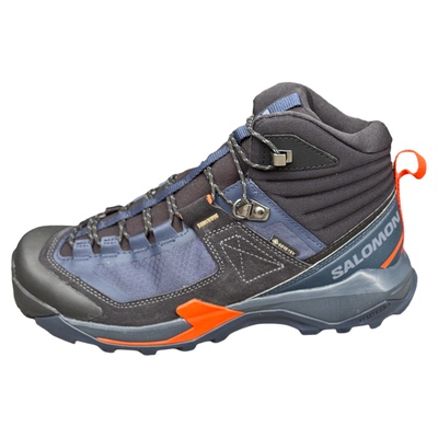 萨洛蒙男中帮防水防滑徒步登山鞋