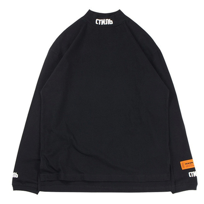 长袖长袖t恤半高领打底衫潮