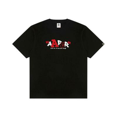 Aape猿人军团滑板猿人印花T恤