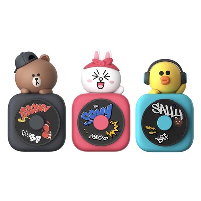 玩味布朗熊CD机车载香薰