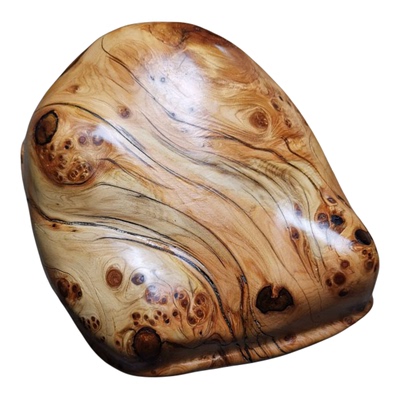 包邮天然太行崖柏木虎皮纹瘤复古