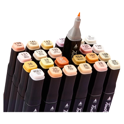 Touchmark马克笔肤色系套装