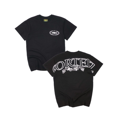 现货CORTEIZ恶魔岛短袖T恤修身嘻哈美式DRILL紧身重磅小领口