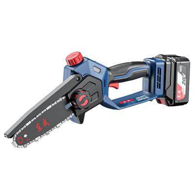 东成单手电链锯锂电池小型伐木锯