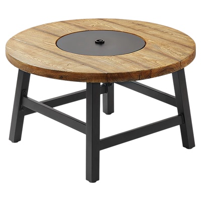 燃客围炉煮茶桌内饰烧烤炉