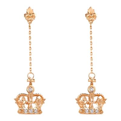 周生生V&A联名钻石耳环