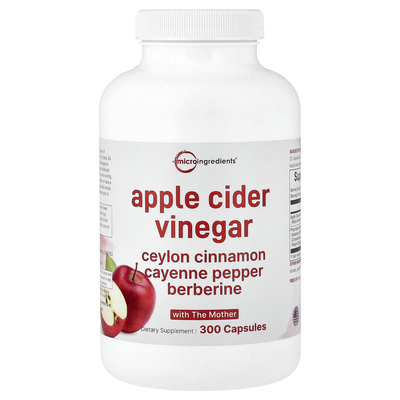 Micro Ingredients,Apple Cider Vinegar With The Mother, 300 C