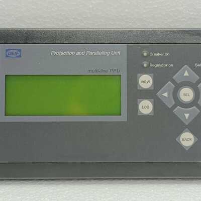DEIF 103681 MULTI-LINE PPU PROTECTION PARALLELING UNIT GENUI