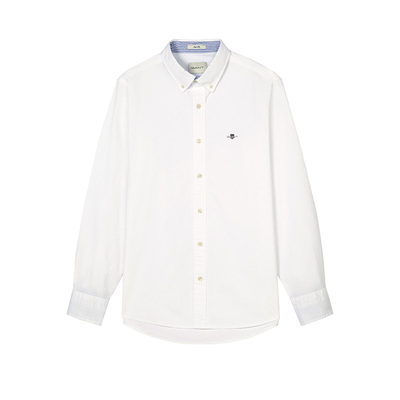 GANT/甘特牛津纺纯棉长袖衬衫男