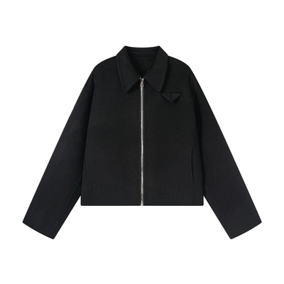 MANIFOLD·纯羊毛三角标毛呢夹克