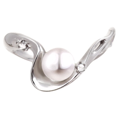 ASTRALIS珍珠戒指女复古纯银开口