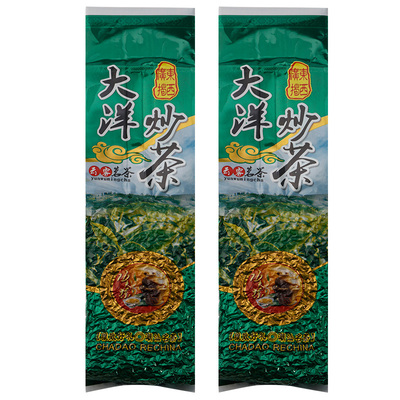 潮汕揭西大洋炒茶浓香型高山绿茶