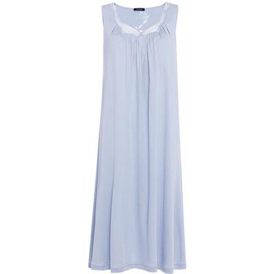 【26春夏】兰卡文(LA CLOVER)花影成诗宽肩睡裙家居服LC44AAZ1