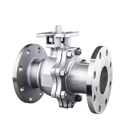 高平台不锈钢法兰球阀