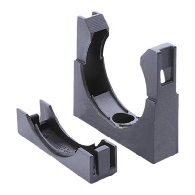 方形支架波纹管固定座带盖管夹