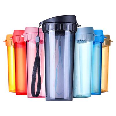特百惠茶韵500ML水杯大容量便携水杯学生杯高颜值礼物耐高温塑料