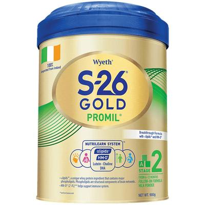 【自营】惠氏港版金装2段850g