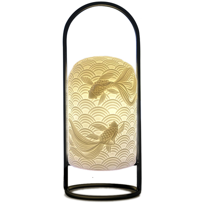 观隐非遗泉州陶瓷灯氛围灯创意小夜灯拍拍灯茶室氛围灯家居送礼