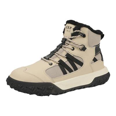 jeepspirit吉普雪地靴加绒加厚