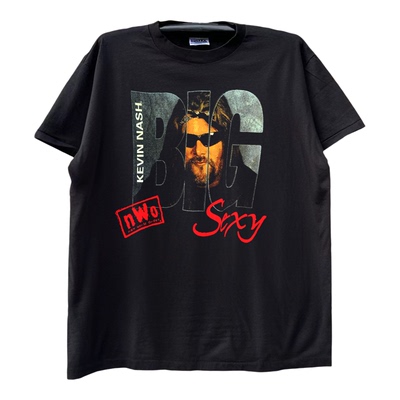 Kevin Nash摔角文化美式复古周边T恤潮流慵懒风休闲重磅棉半袖