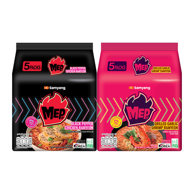 【自营】韩国进口三养原味奶油芝士火鸡面全家福礼盒830G