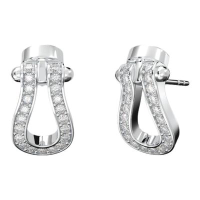 BENSHENG本笙马蹄扣耳钉女简约