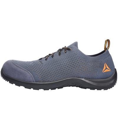 代尔塔男女士透气轻便飞织劳保鞋