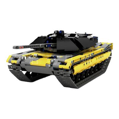 M1A2主战电动遥控积木玩具