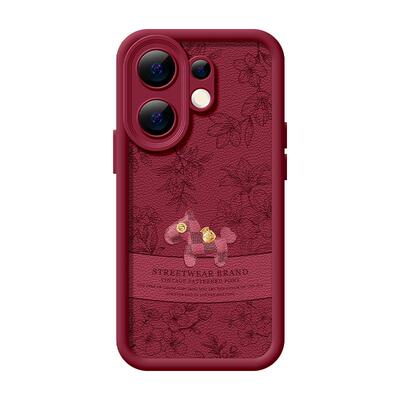 适用vivos30手机壳s30promini新款s30红色vivo系列s30pro新年s20新品s19马年过年s18外壳s16女s15本命年s12