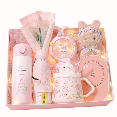 萌兔恒温杯礼盒送女生生日伴手礼