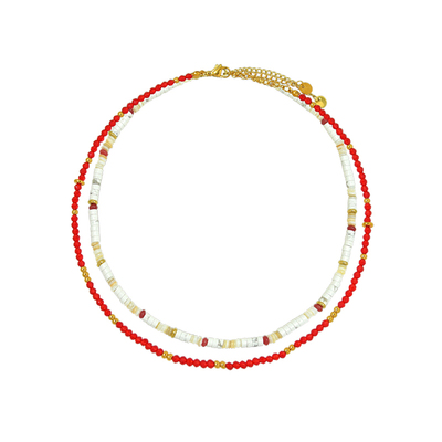 USITE官方叠戴金晨同款项链女