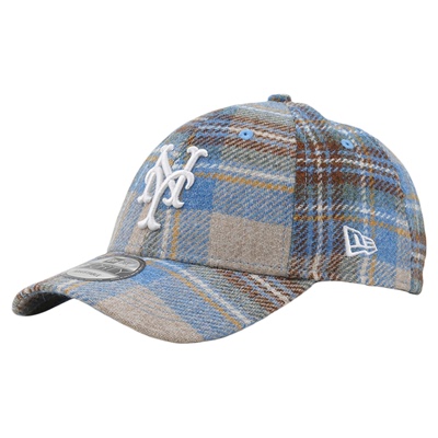 韩国代购NEWERA X Abraham Moon纽亦华联名940羊毛材质NY棒球帽蓝