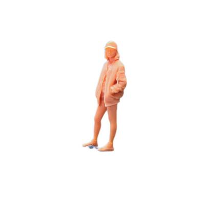 棒球服外套女生红腊素模